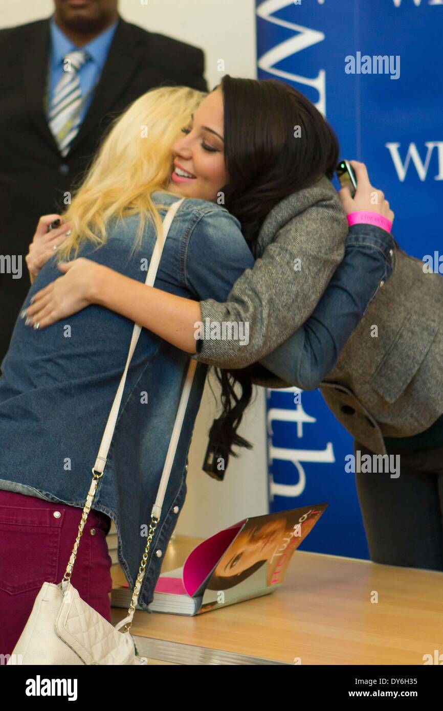 Tulisa Contostavlos promotes and signs copies of her book Honest: My ...