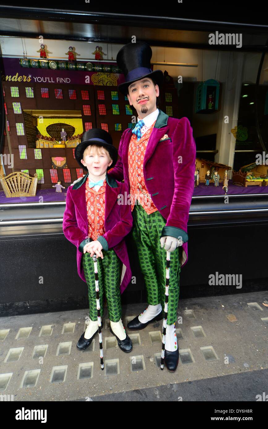 London, UK. 8th April, 2014. Wonka,Ross Dawes,Charlie, Troy Tipple at ...