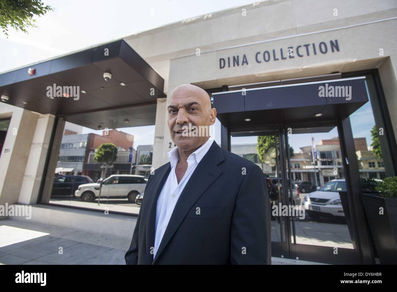 Los Angeles, California, USA. 17th Mar, 2014. Yossi Dina, owner of Dina ...