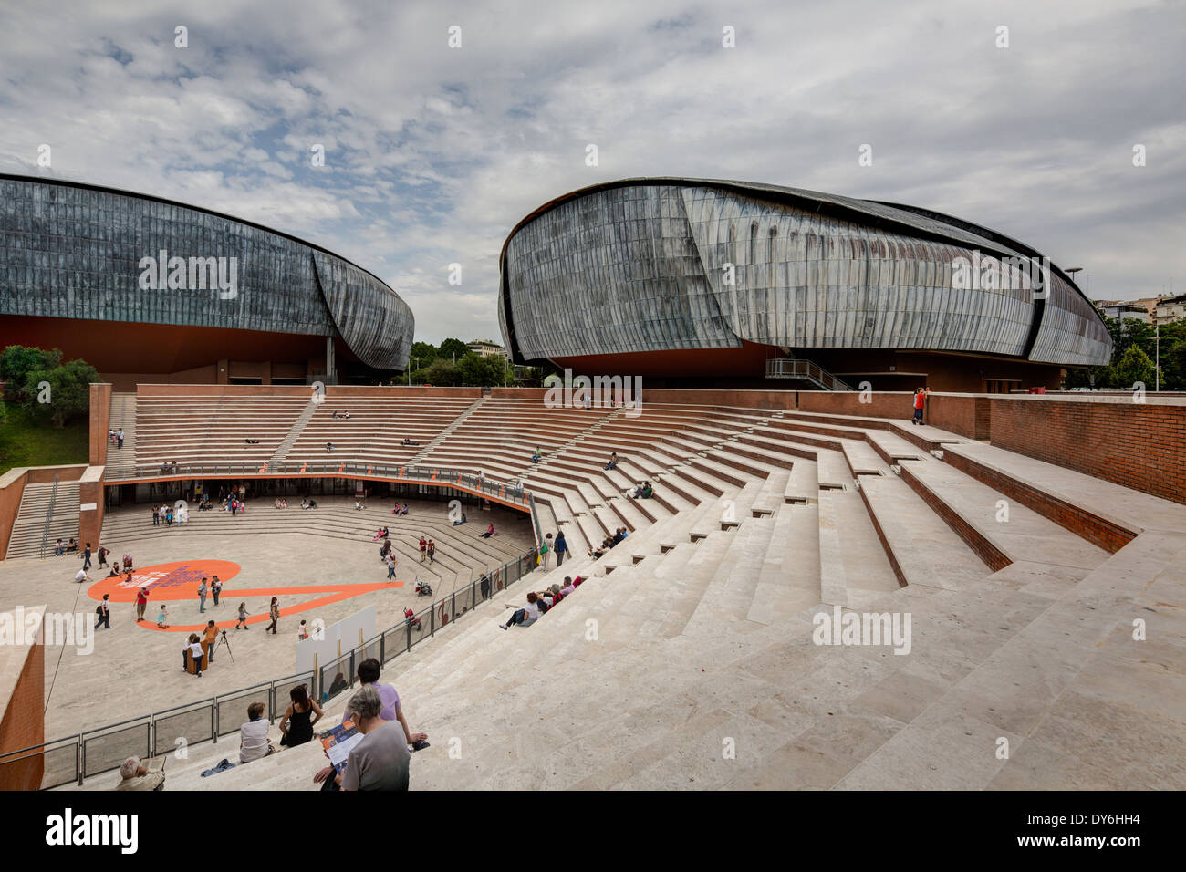 Auditorium Parco della Musica, Rome, Italy Stock Photo - Alamy