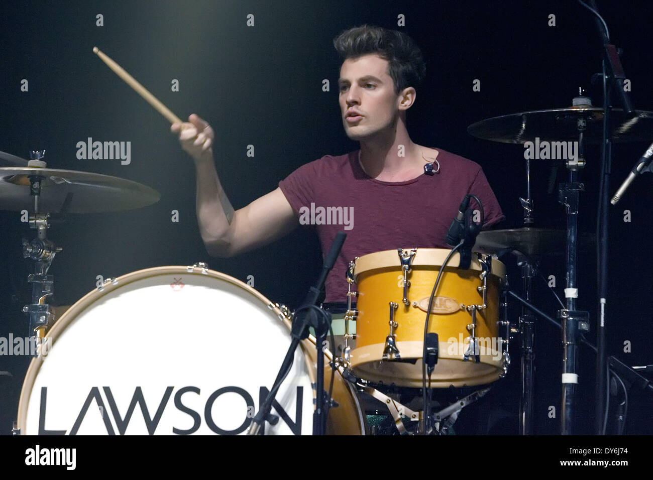 The Clyde 1 Live music event at the SECCFeaturing: Adam Pitts,Drummer ...