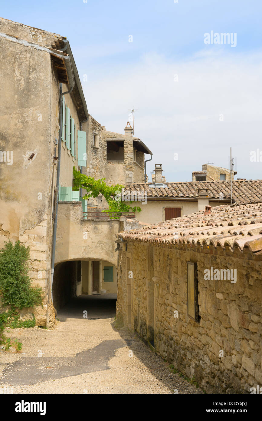 Old french village hi-res stock photography and images - Alamy