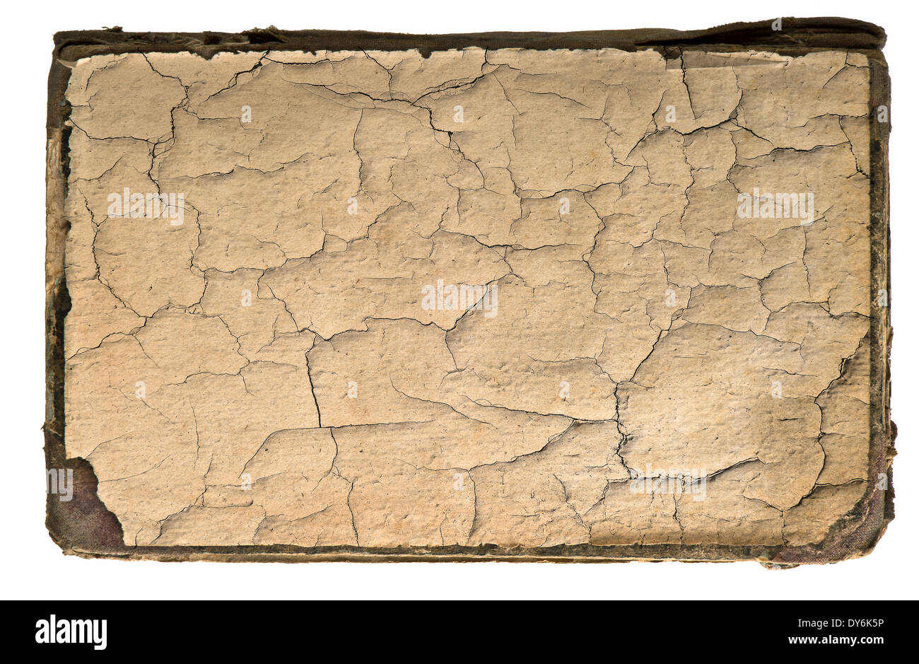 old cracked book page. grunge textured background Stock Photo - Alamy
