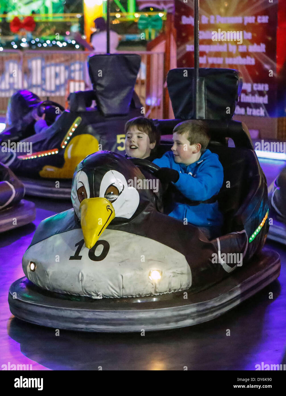 David Rawle and Ian O Reilly stars of Sky 1 sitcom Moone Boy driving ...