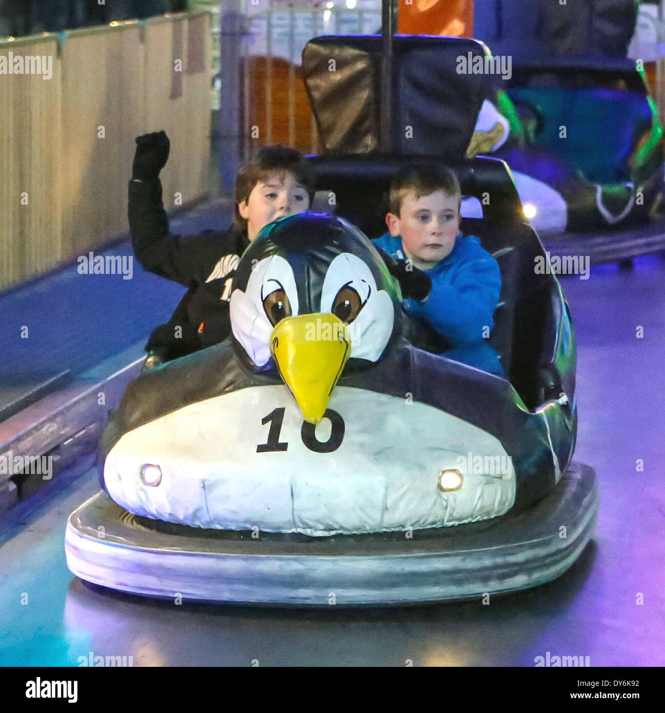 David Rawle and Ian O Reilly stars of Sky 1 sitcom Moone Boy driving ...