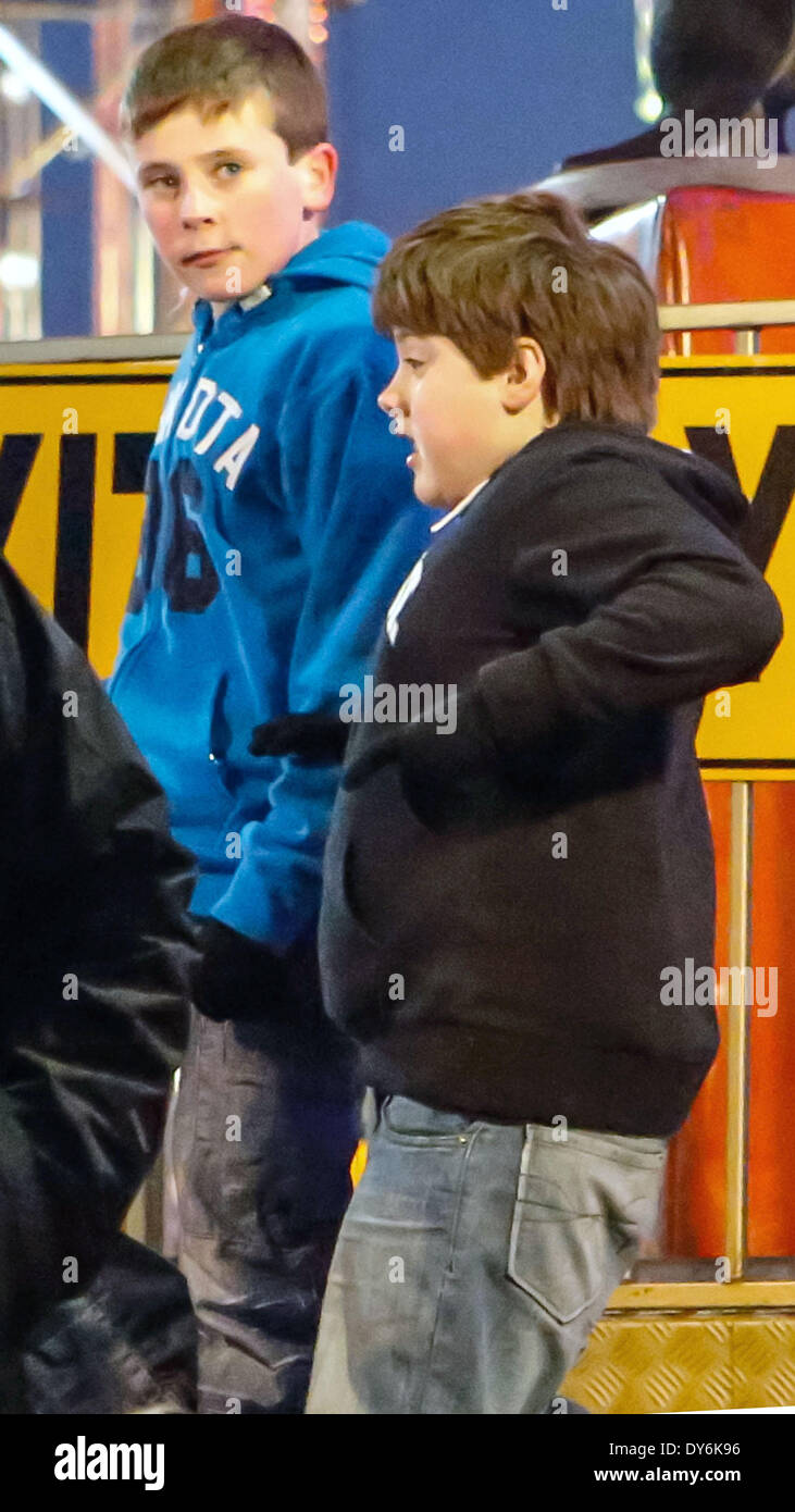 David Rawle and Ian O Reilly stars of Sky 1 sitcom Moone Boy at Winter ...