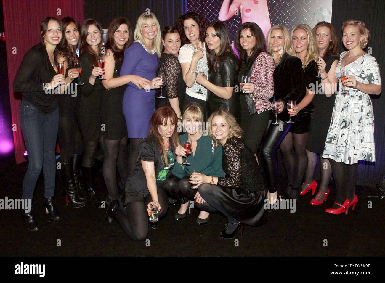 Celebrities at the Forever Crazy show at The Crazy horse on South ...