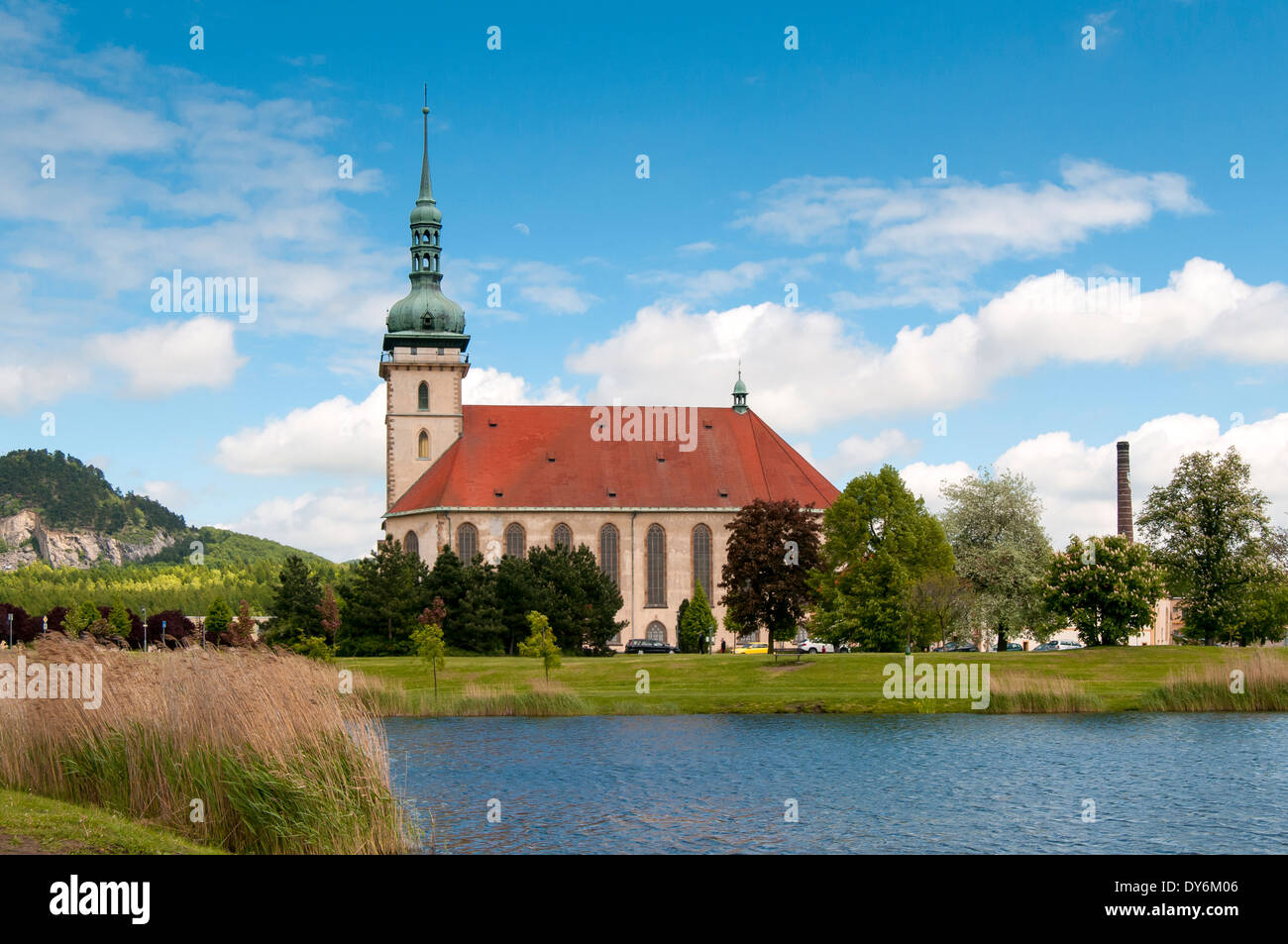 Gothic Church of the Assumption of the Virgin Mary, Most, Czech ...