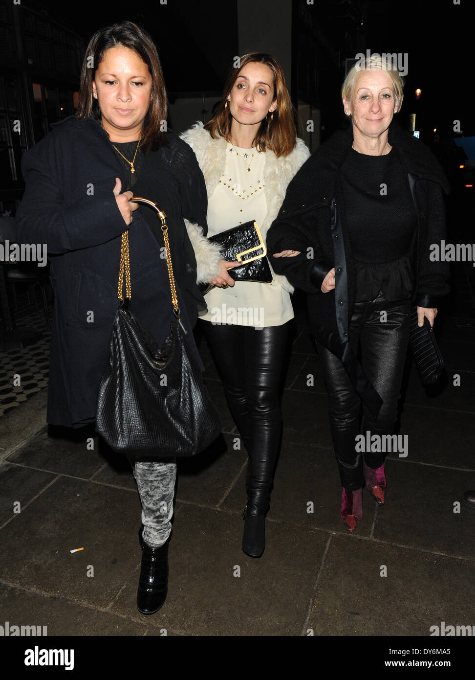 Celebrities leave the Electric Cinema in Notting HillFeaturing: Louise ...