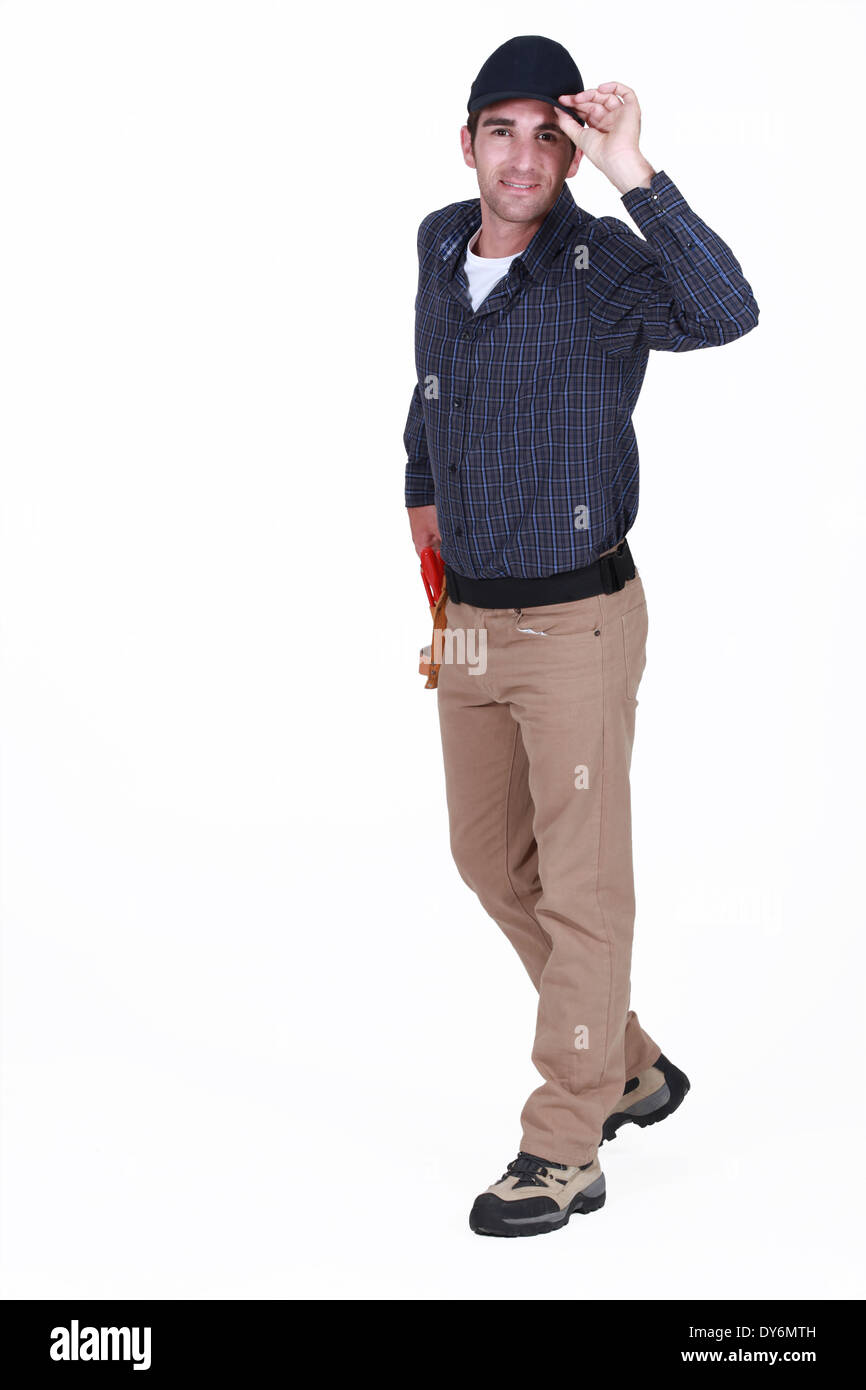 Tipping cap hi-res stock photography and images - Alamy