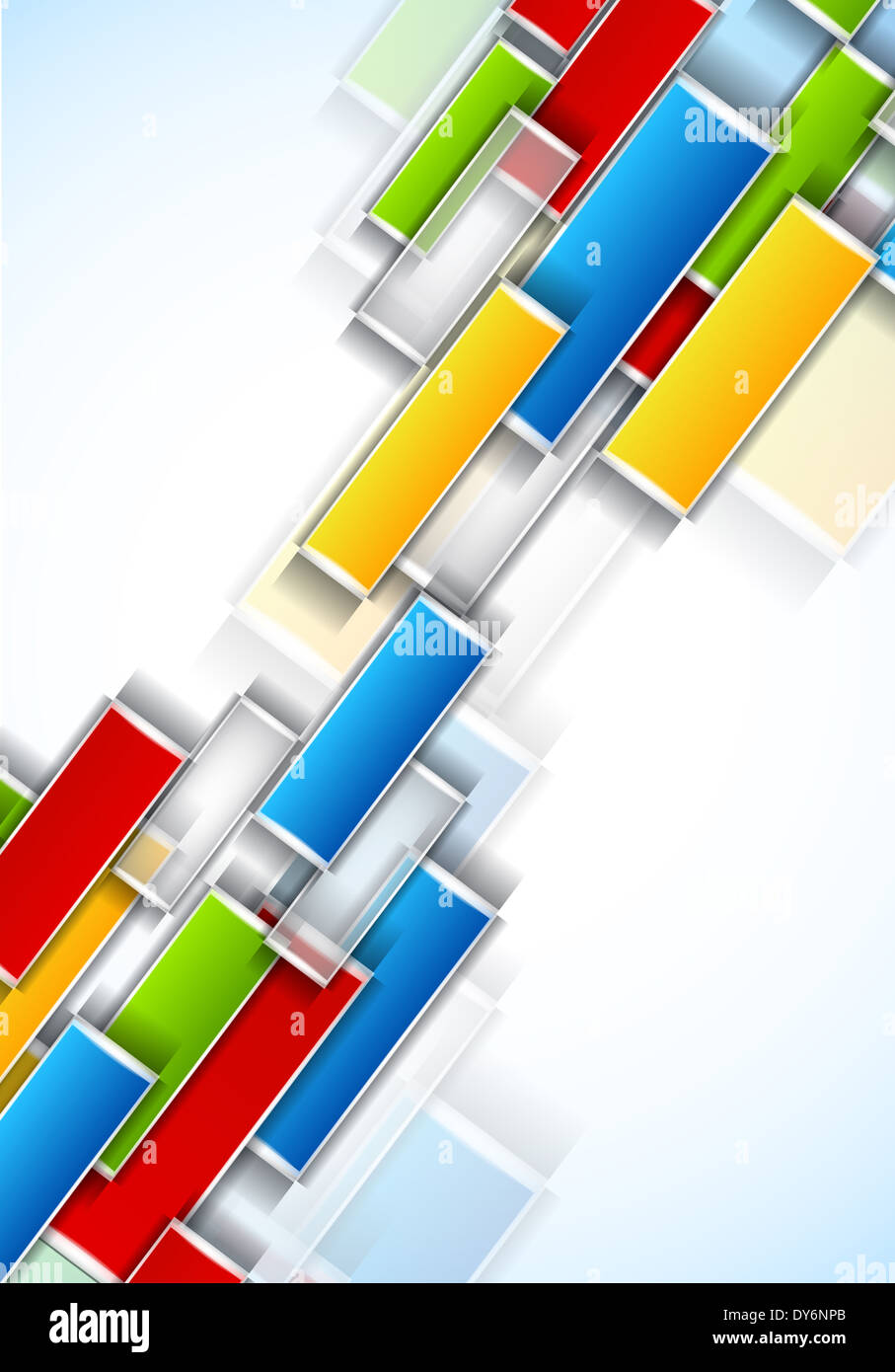 Background with colorful rectangles. Abstract bright background Stock ...