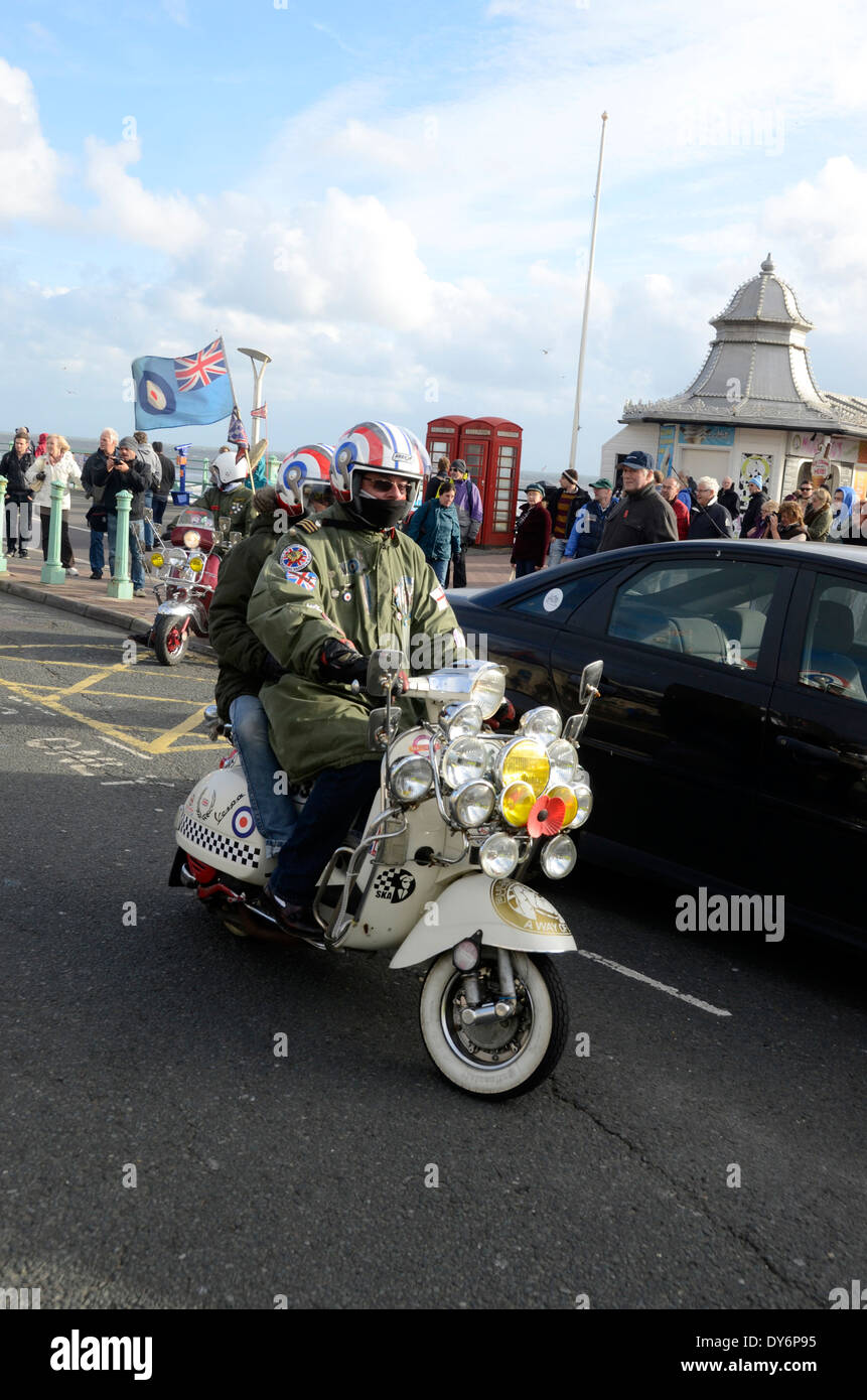 Brighton mods uk hi-res stock photography and images - Alamy
