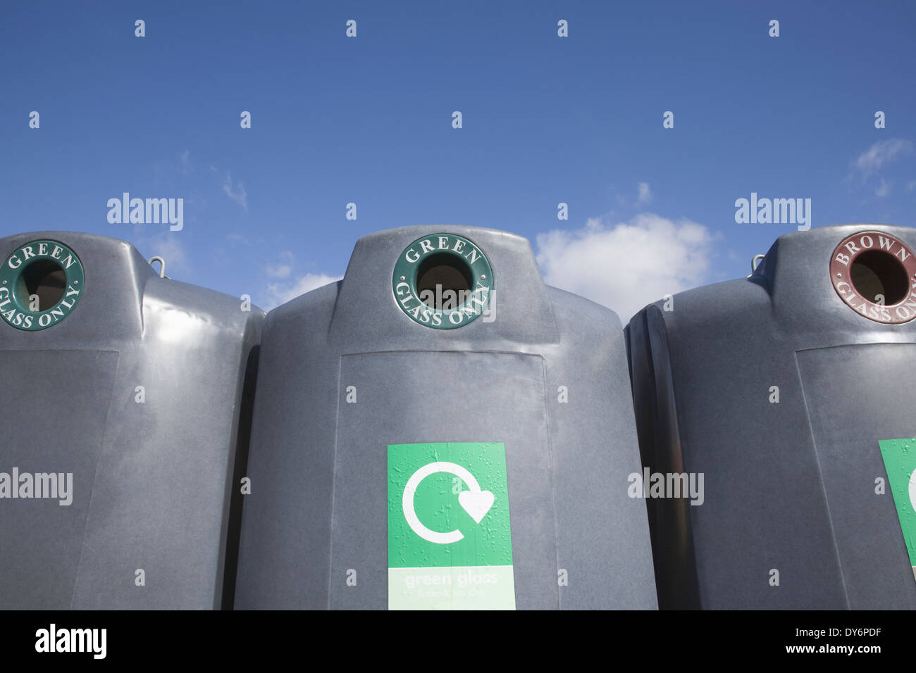 bottle recycle centre Stock Photo - Alamy