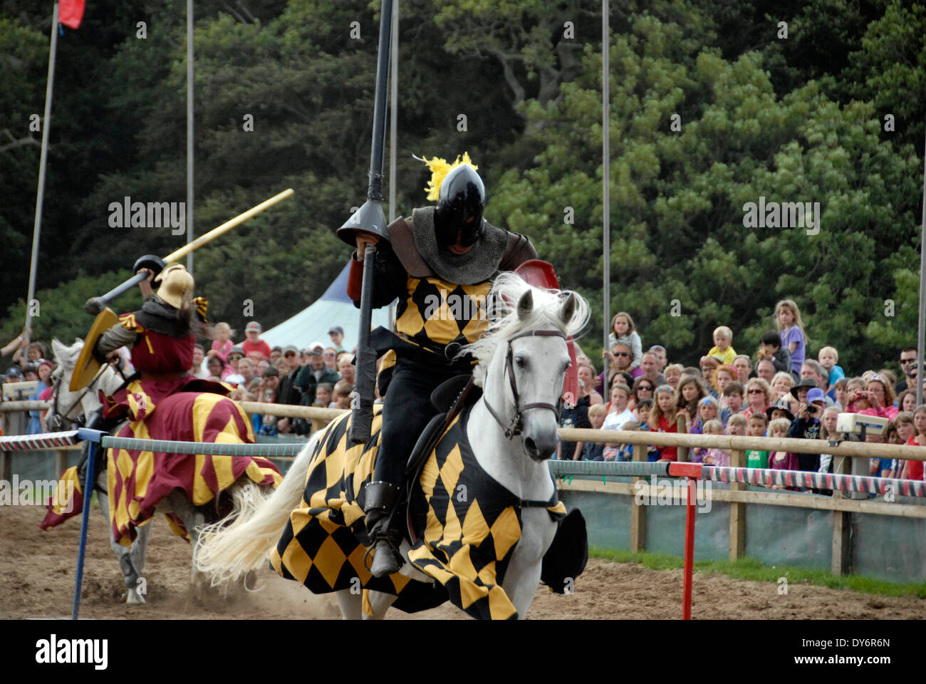 Medieval jousting tournament hi-res stock photography and images - Alamy