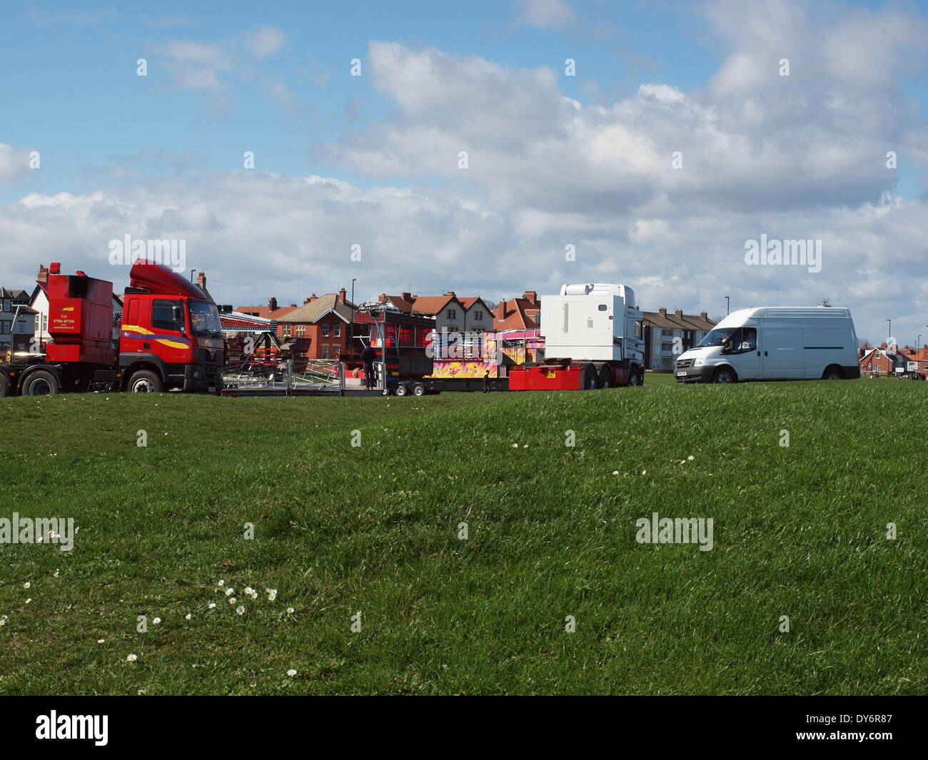 Fairground lorry hi-res stock photography and images - Alamy