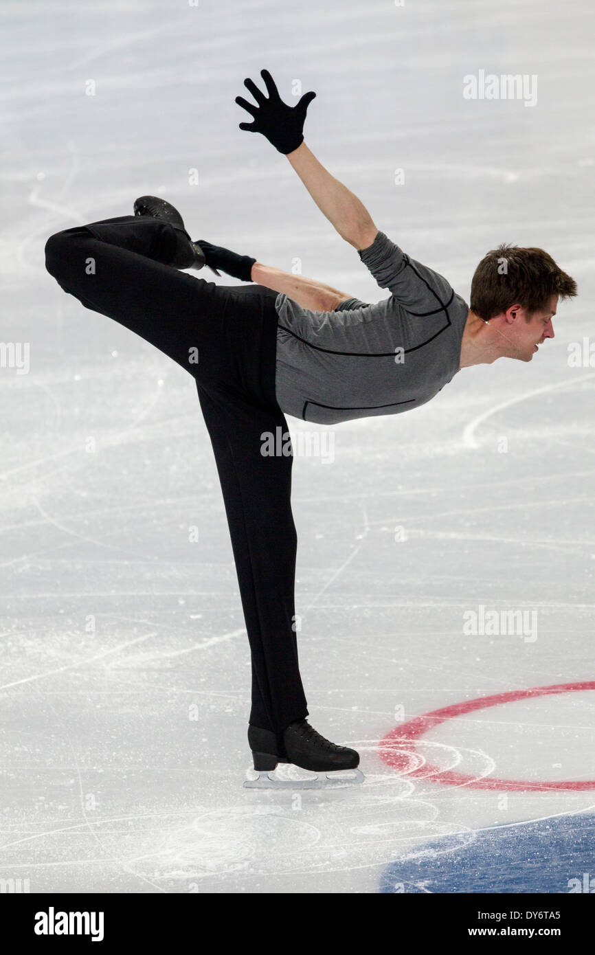 Viktor Pfeifer (AUT) competing in the Men's Short Program Figure ...