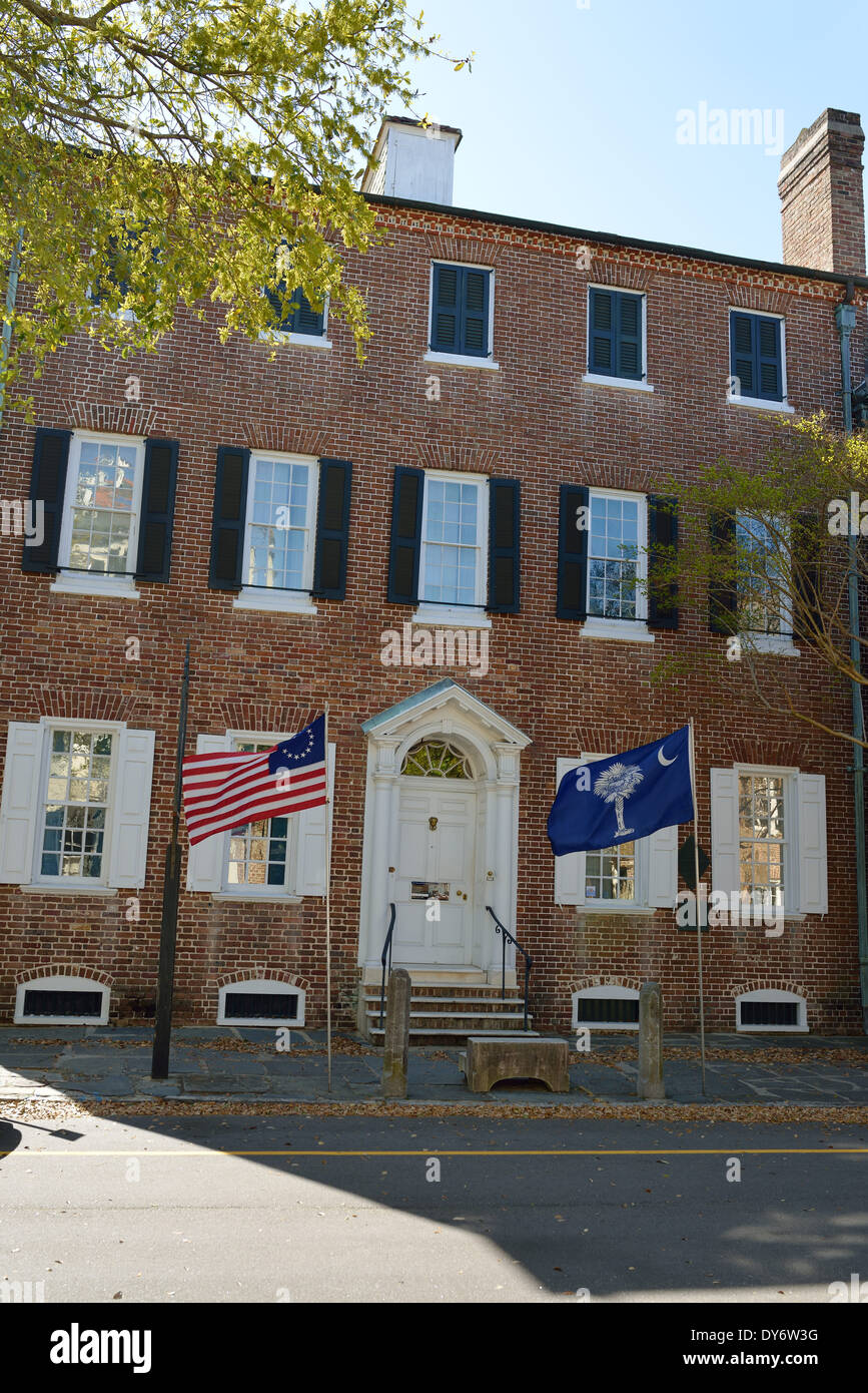 In 1791, President Washington visited the Heyward house for one week ...