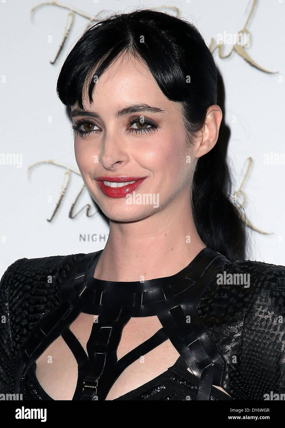 Krysten Ritter celebrates her 31st Birthday at the Bank Nightclub ...