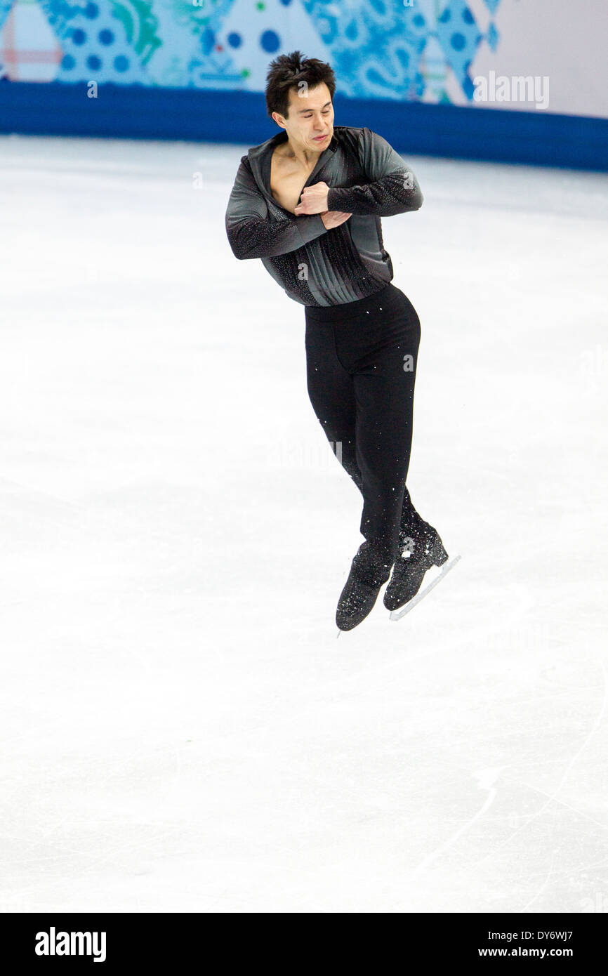 Patrick Chan (CAN) competing in the Men's Short Program Figure Skating ...