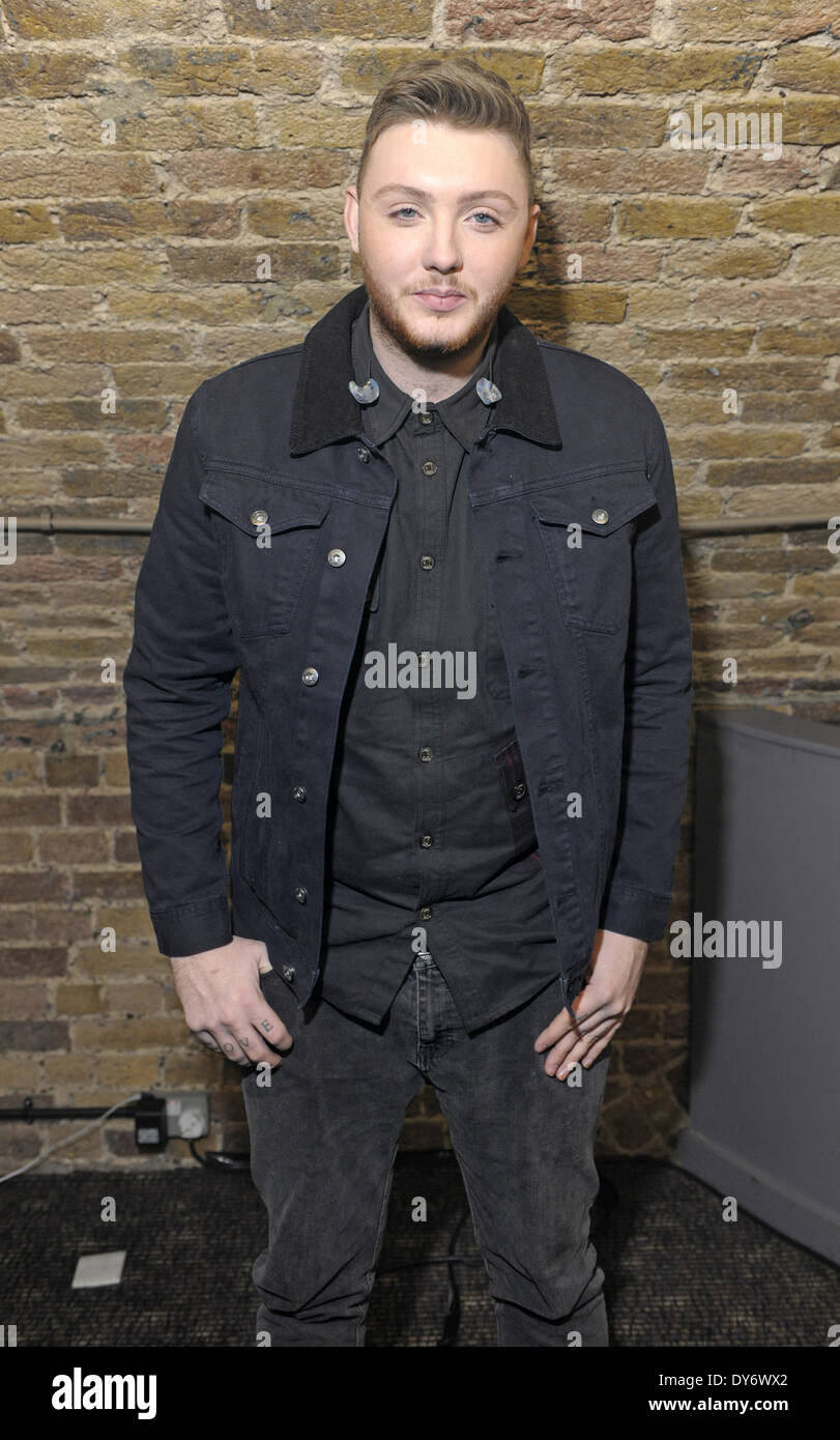 X Factor winner James Arthur backstage at G-A-Y at Heaven ...