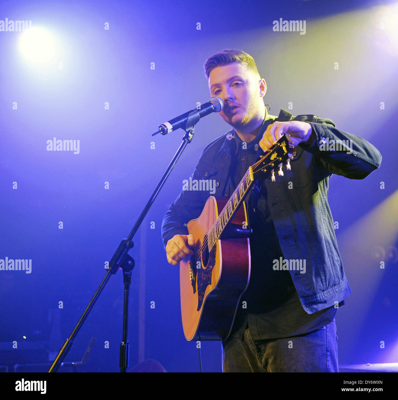 X Factor winner James Arthur performing at G-A-Y at Heaven ...
