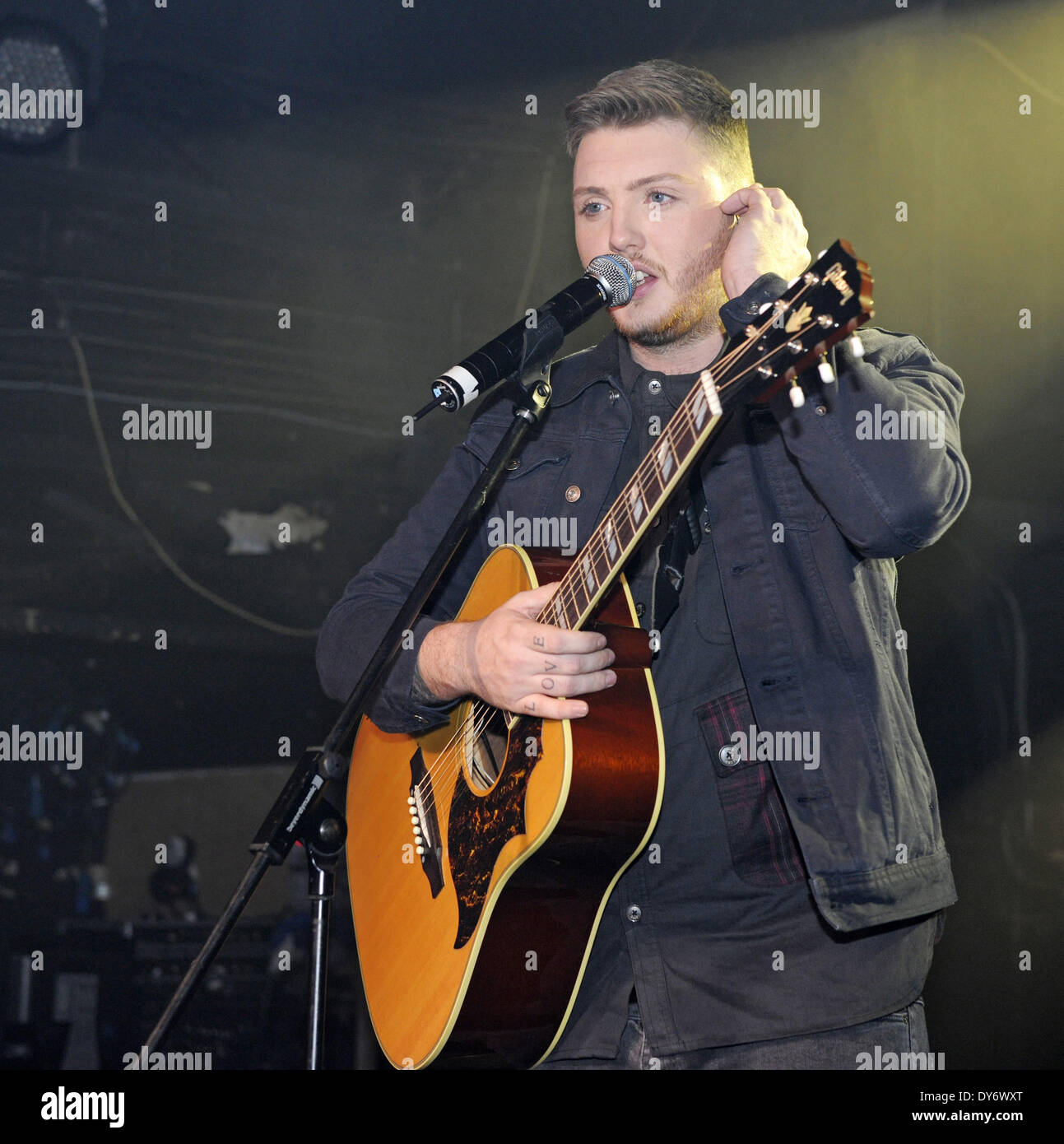 X Factor winner James Arthur performing at G-A-Y at Heaven ...