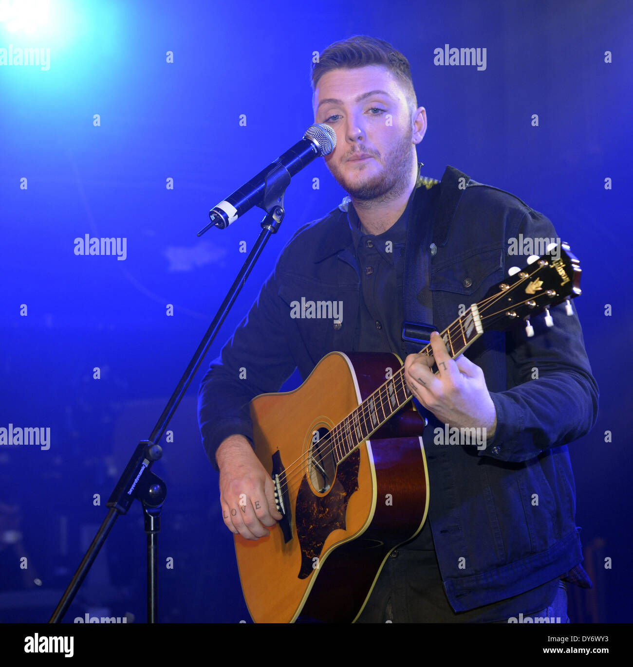 X Factor winner James Arthur performing at G-A-Y at Heaven ...