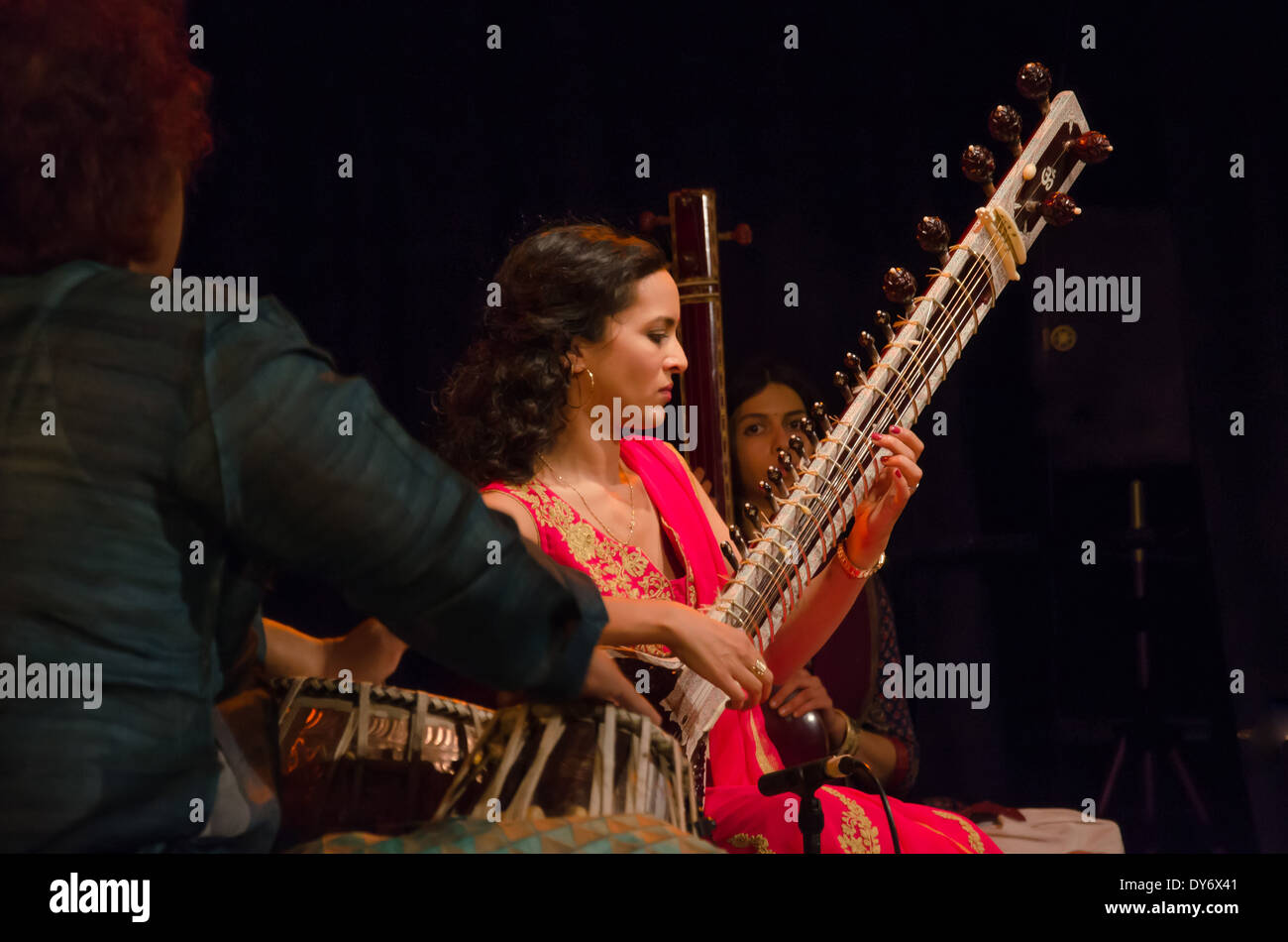 Indian sitarist hi-res stock photography and images - Alamy