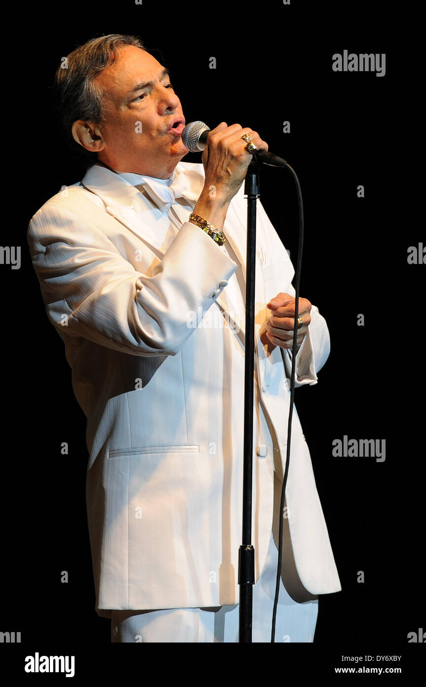 Jose Jose performing live in concert at the Seminole Hard Rock Hotel ...