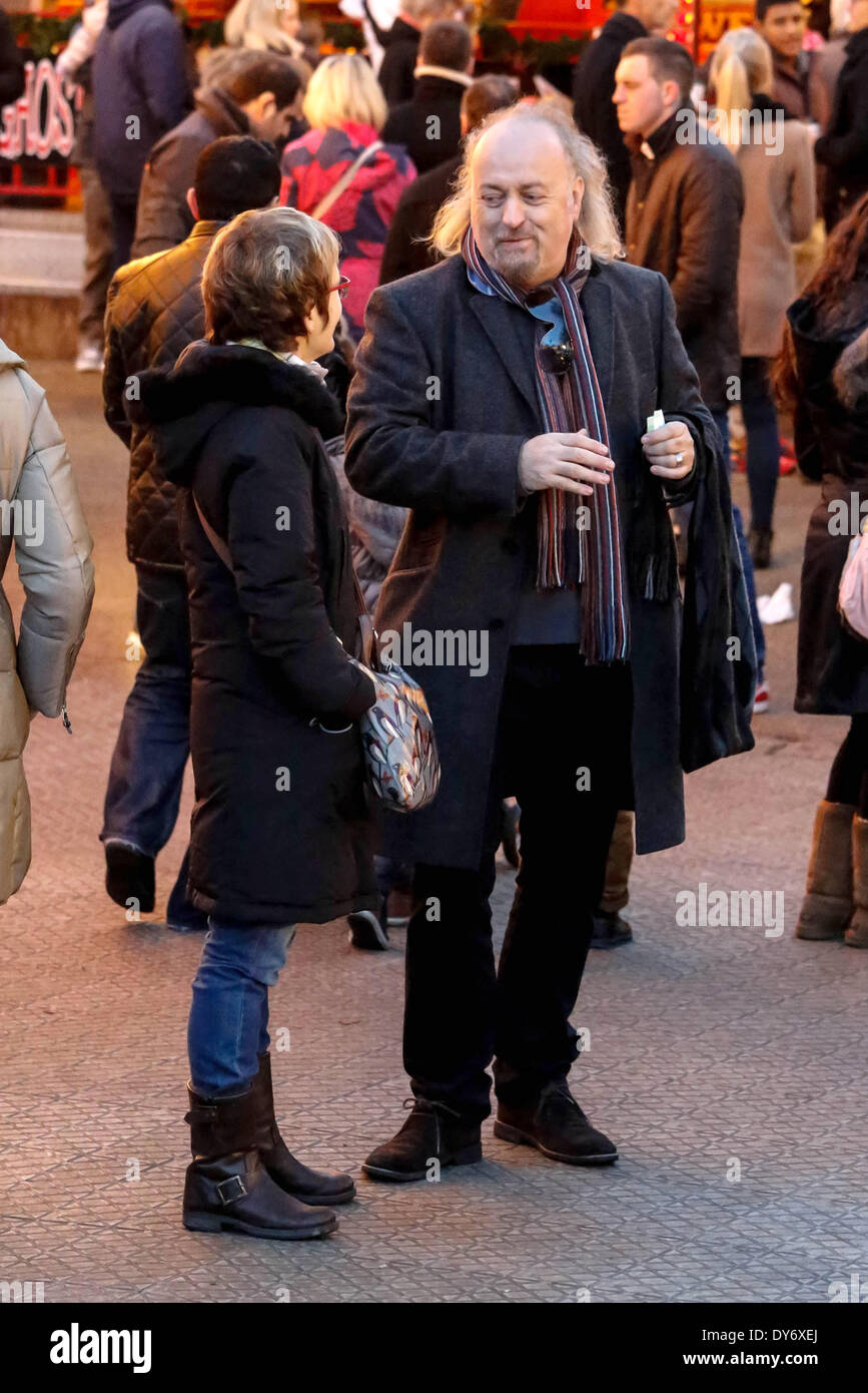 Comedian Bill Bailey enjoying the sights at Winter WonderlandFeaturing ...