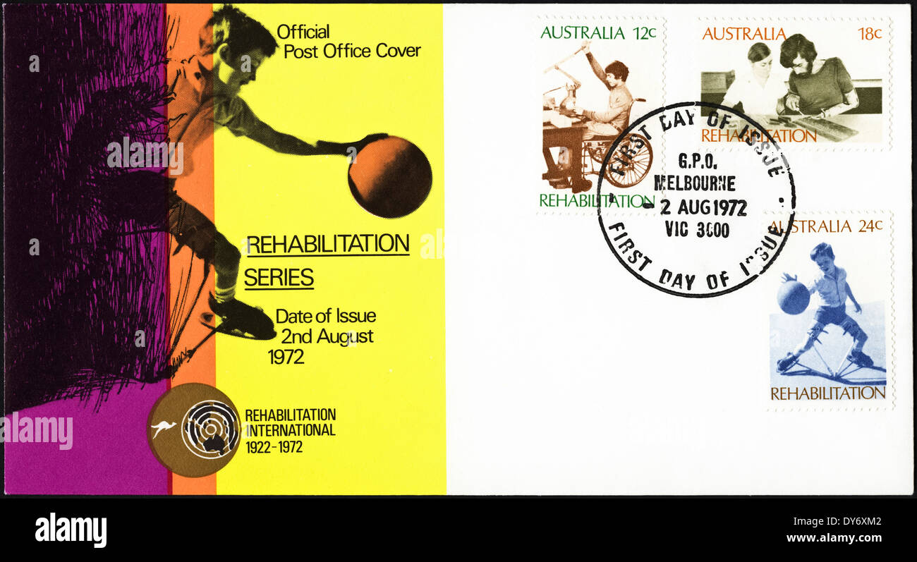 Australian stamps collection hi-res stock photography and images - Alamy