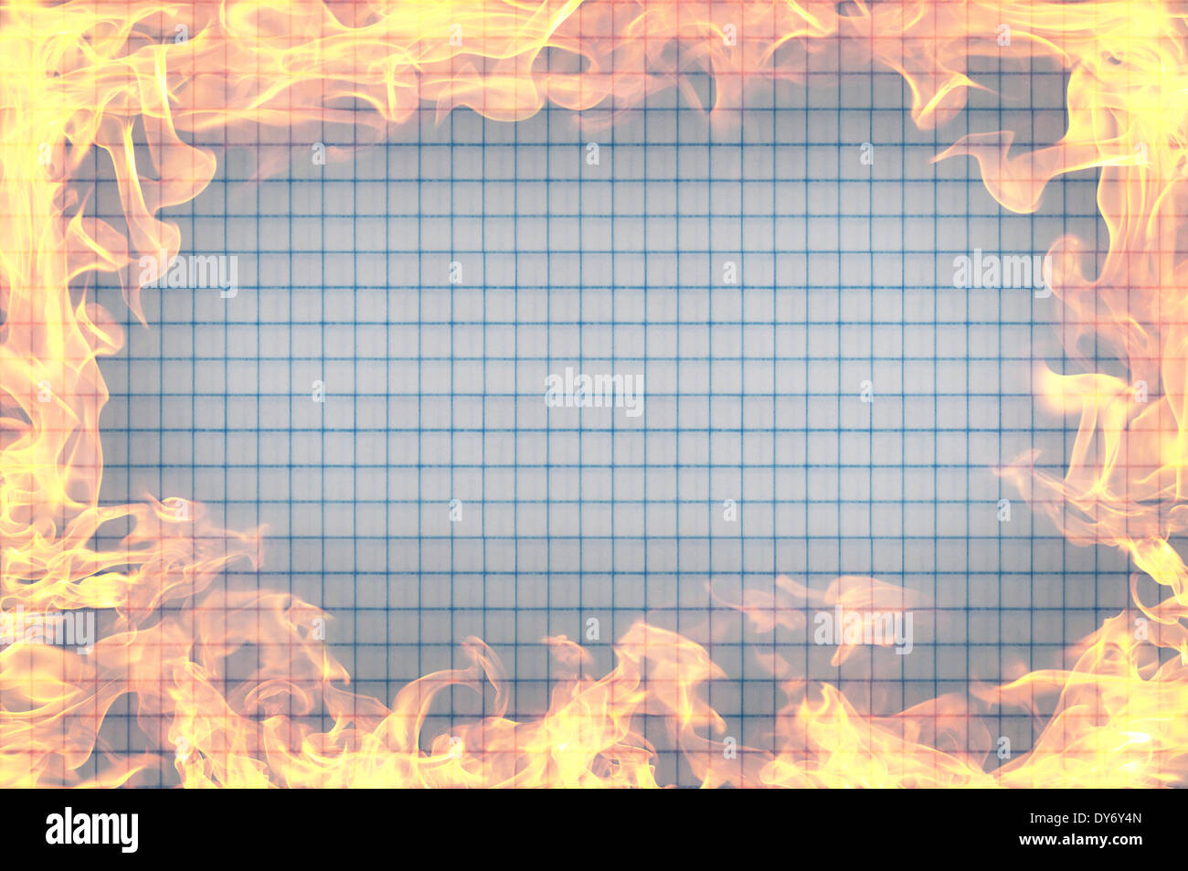 paper with fire flames Stock Photo - Alamy