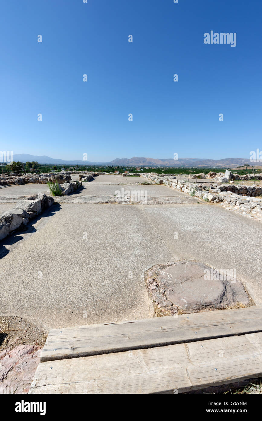 Megaron mycenae hi-res stock photography and images - Alamy