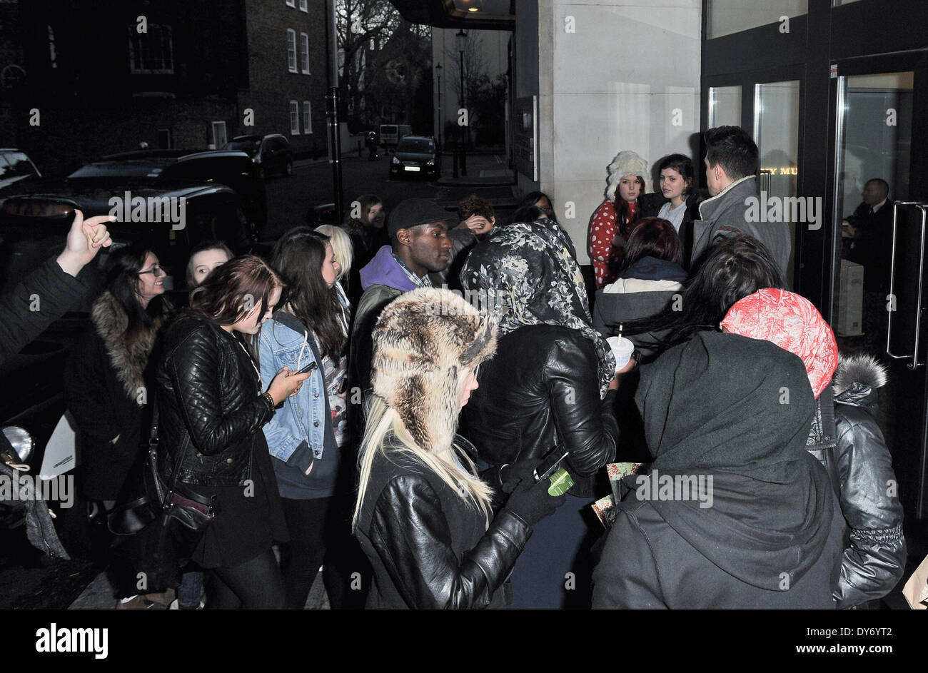 Union J leaving the Sony Music office's in London Featuring: Jamie ...