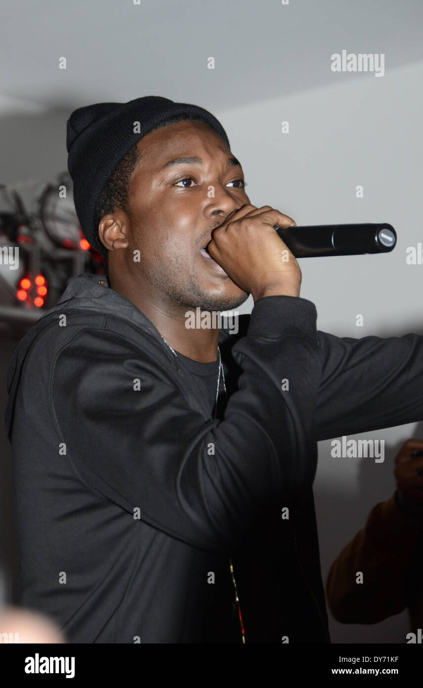 Celebrities at the Sigma Sound Studios Featuring: Meek Mill Where ...