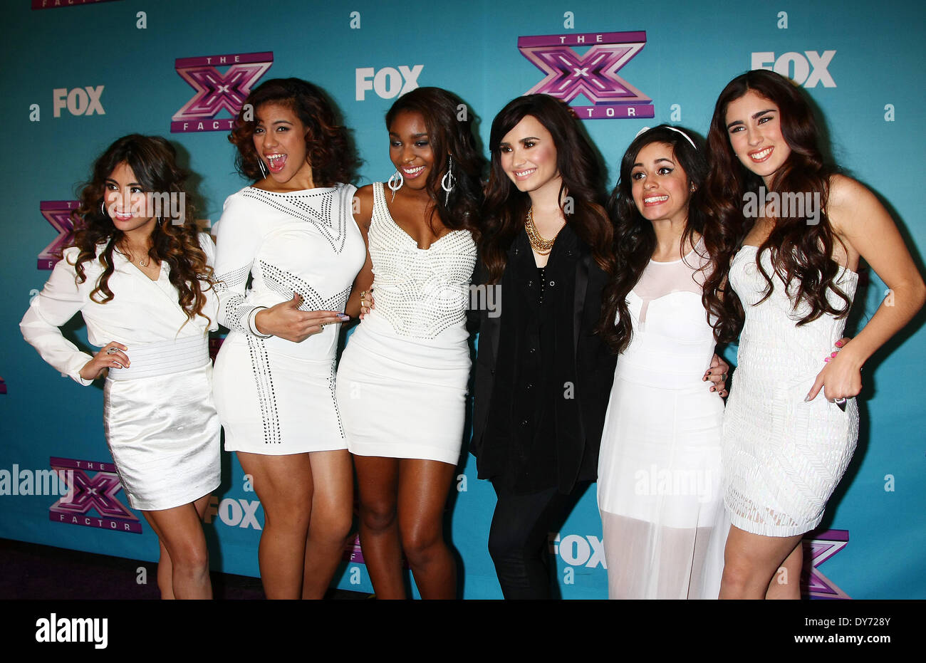 The 'X Factor' Season Finale performances show taping at CBS Television ...