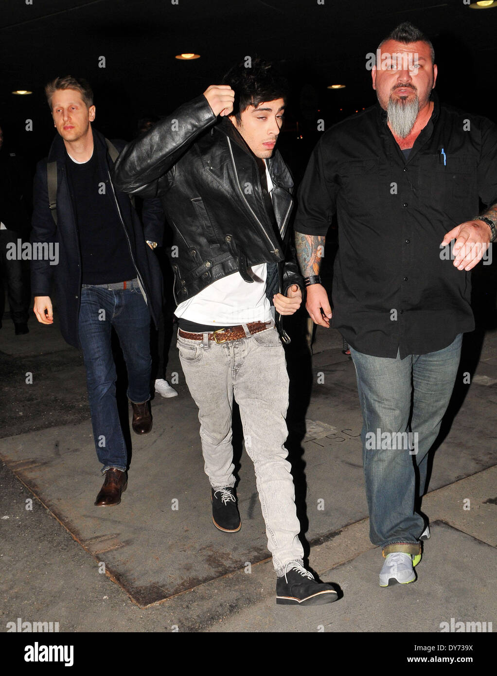 Zayn Malik from One Direction arrives at Los Angeles International ...