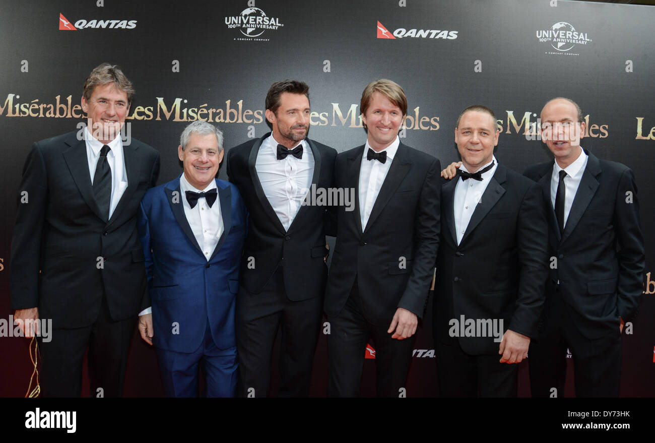 The Australian premiere of 'Les Miserables' at the State Theatre ...