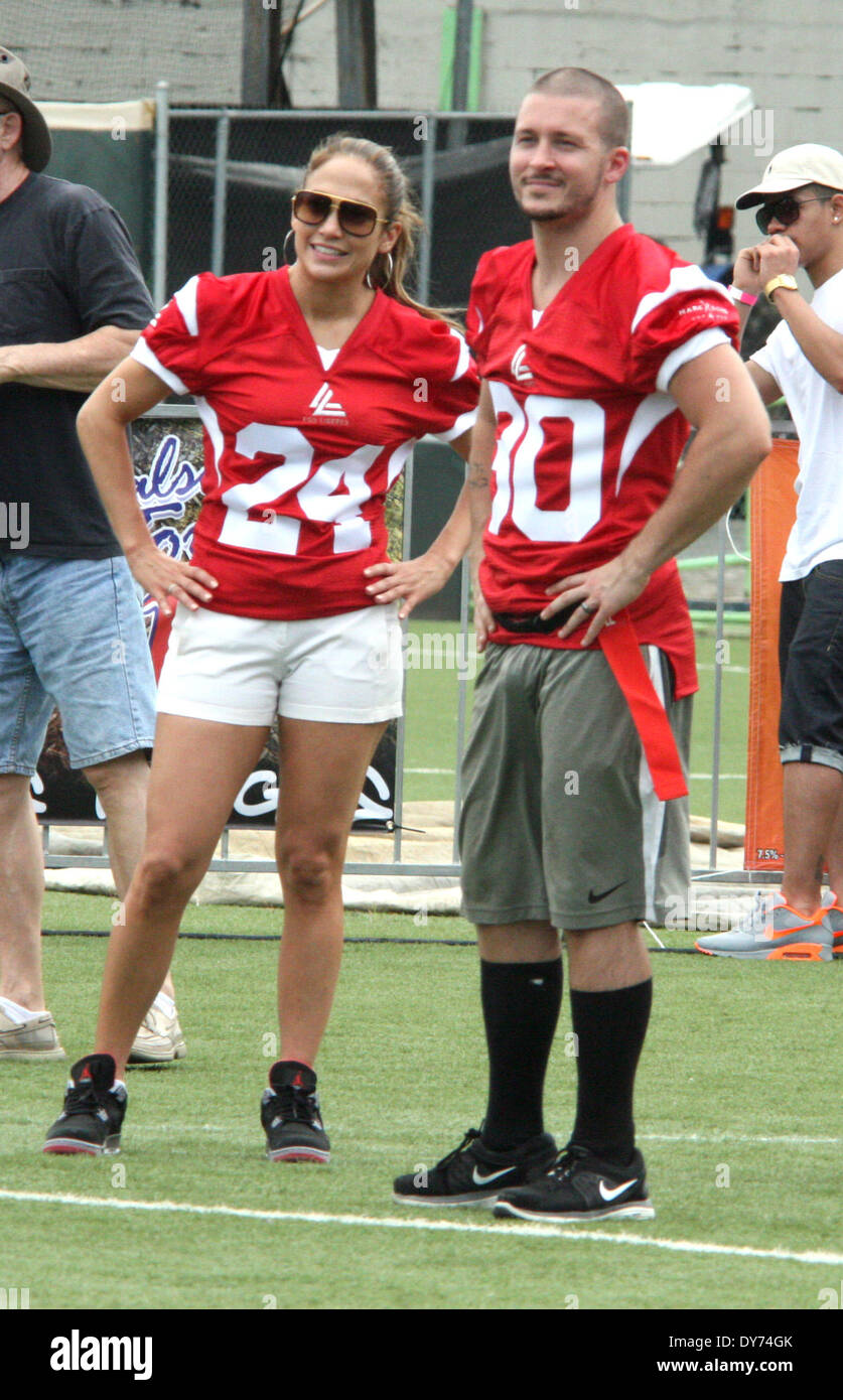 Team JLO vs. Team Wisin y Yandel - Hurricane Sandy Relief charity ...