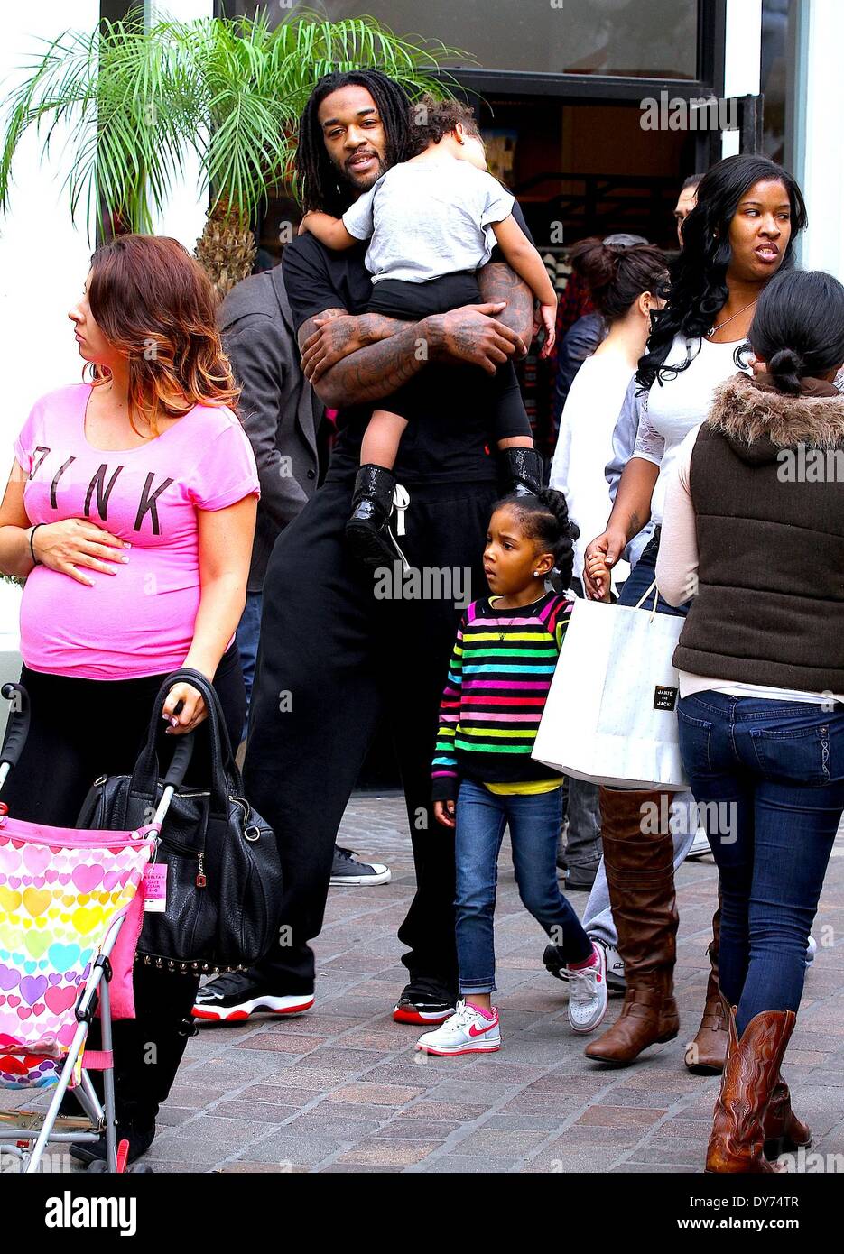 NBA superstar Jordan Hill sighted at The Grove with his family ...
