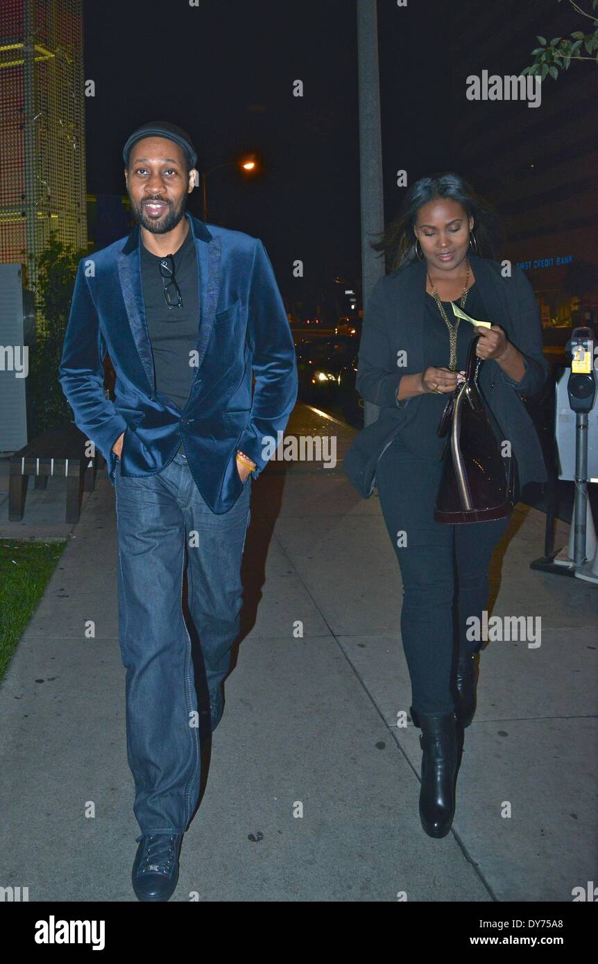 Robert Fitzgerald Diggs aka RZA of the Wu-Tang Clan out with his ...