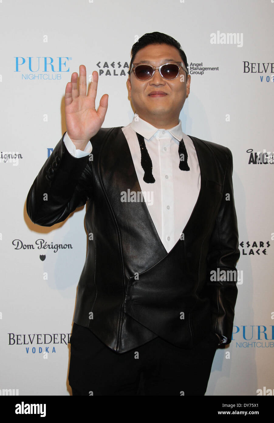 Korean singer PSY kicks of the New Years celebrations at Pure Nightclub ...