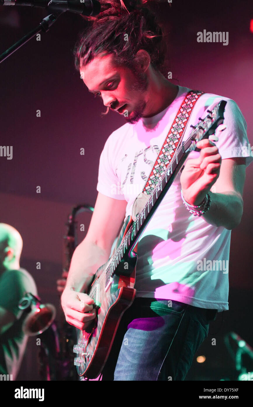 SOJA perform live on stage at Revolution Live Featuring: Jacob Hemphill ...