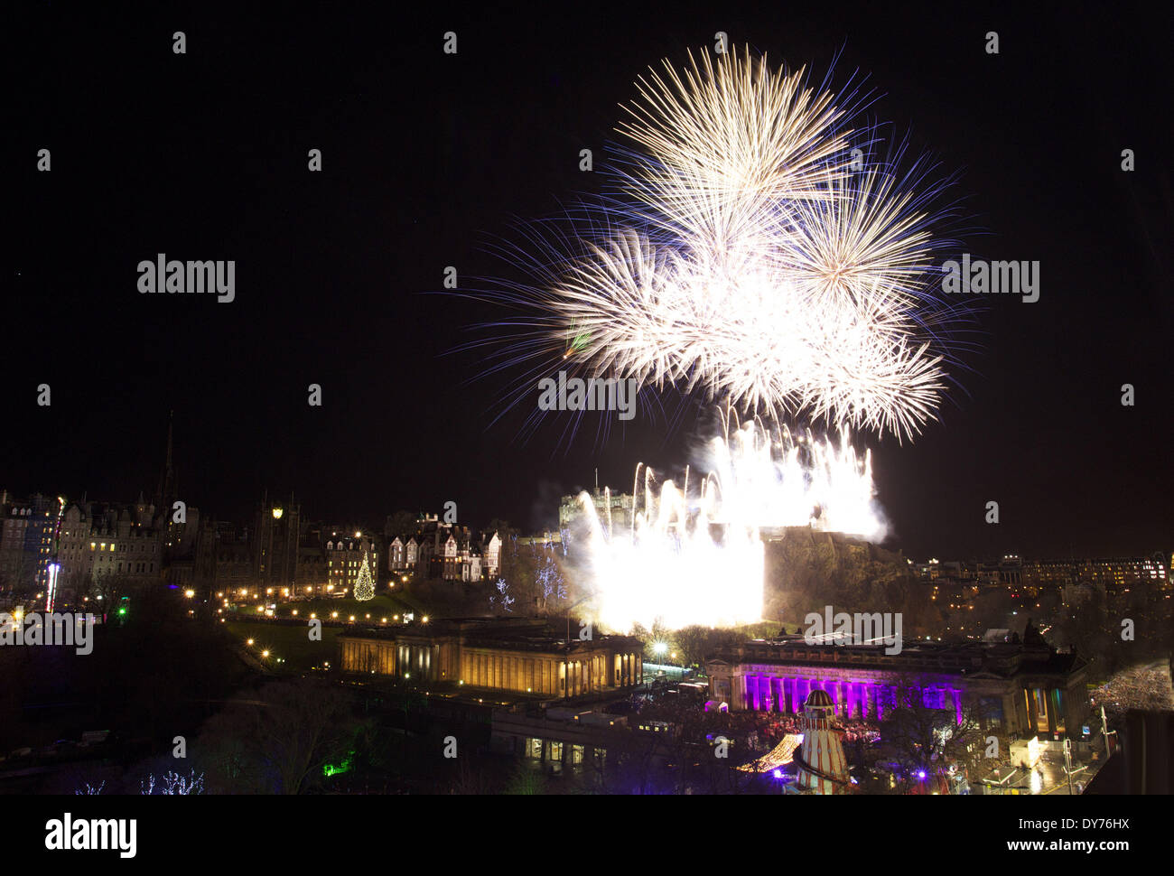 Edinburgh Hogmanay Street Party and Fireworks was the 20th year of the ...