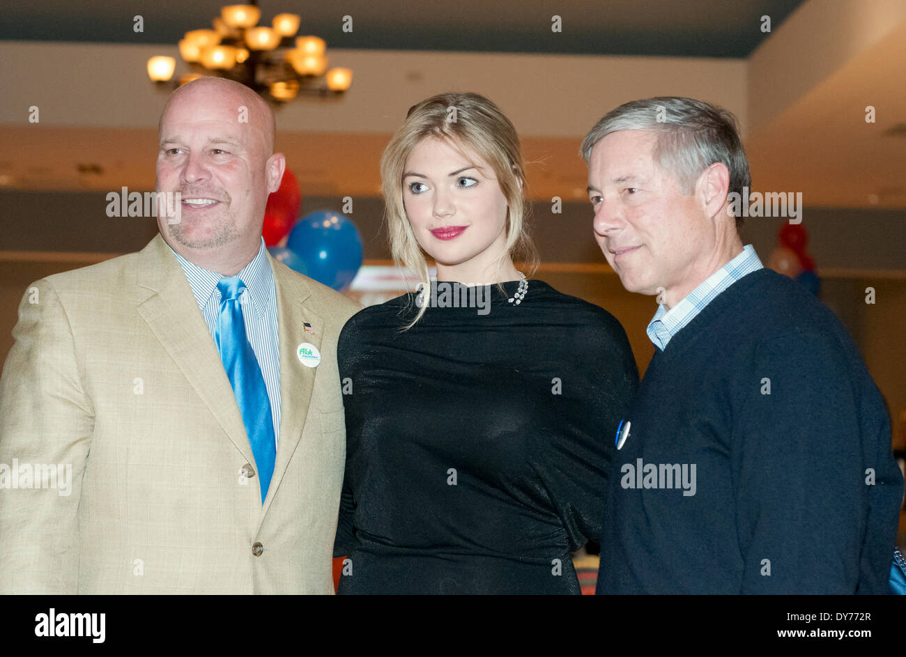 Michigan congressman Fred Upton with his niece Kate Upton and State ...