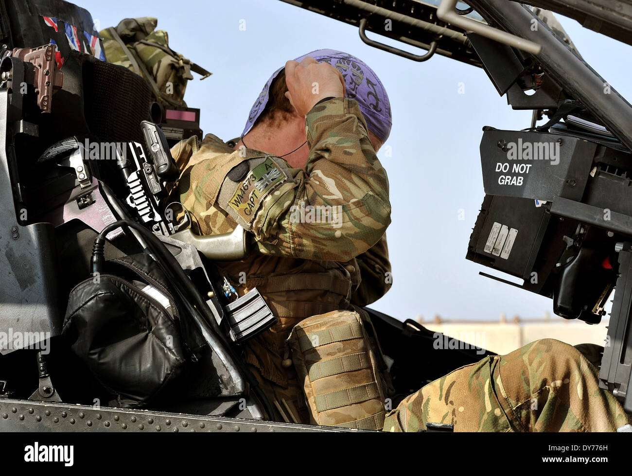 Previously unissued picture of Prince Harry or just plain Captain Wales ...