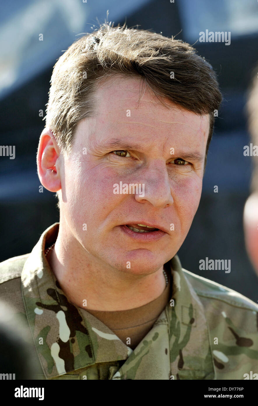 Previously unissued picture of Colonel Neil Sexton, the Commander of ...