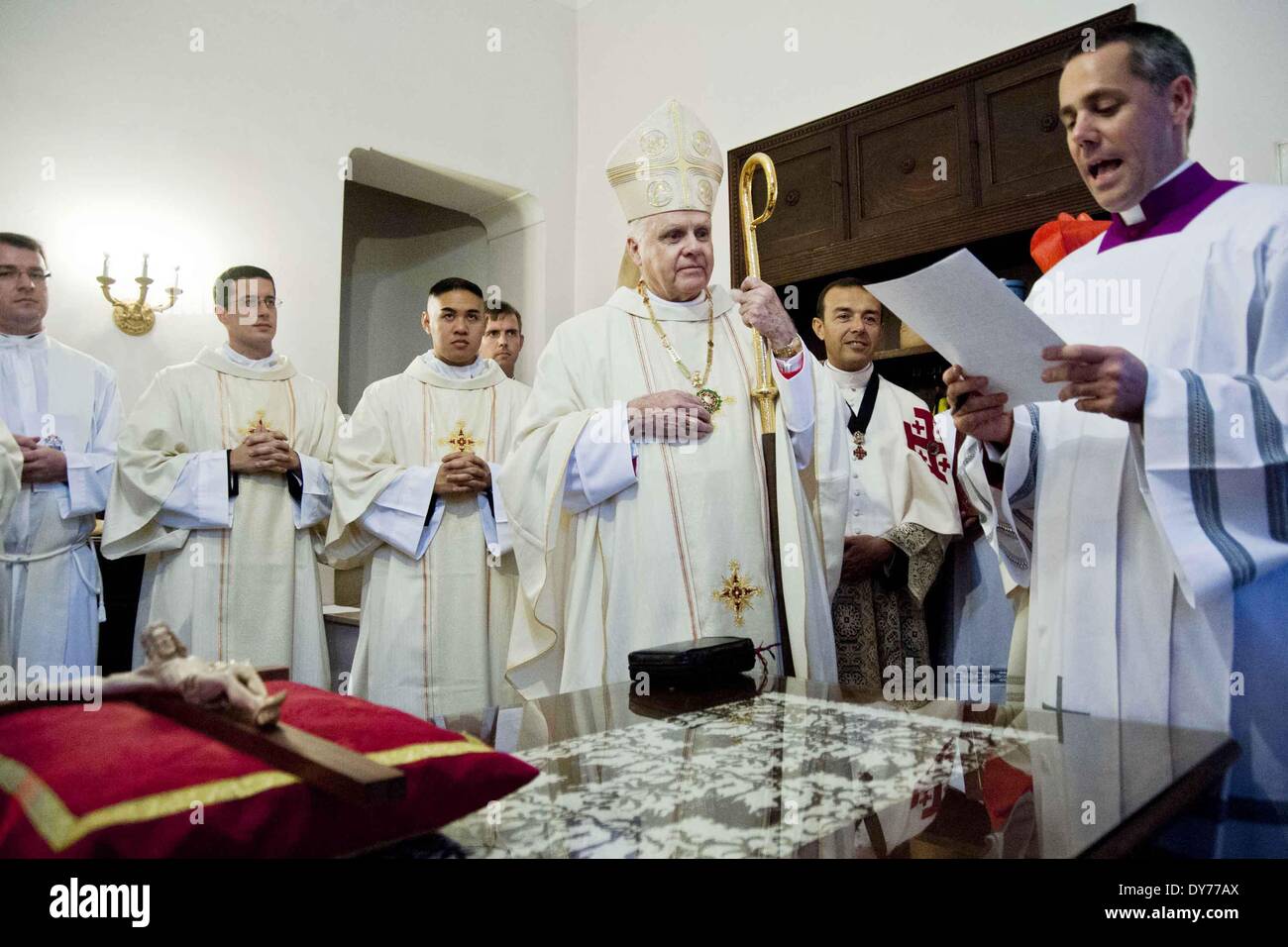 American Cardinal Edwin Frederick O'Brien Grand Master of the ...
