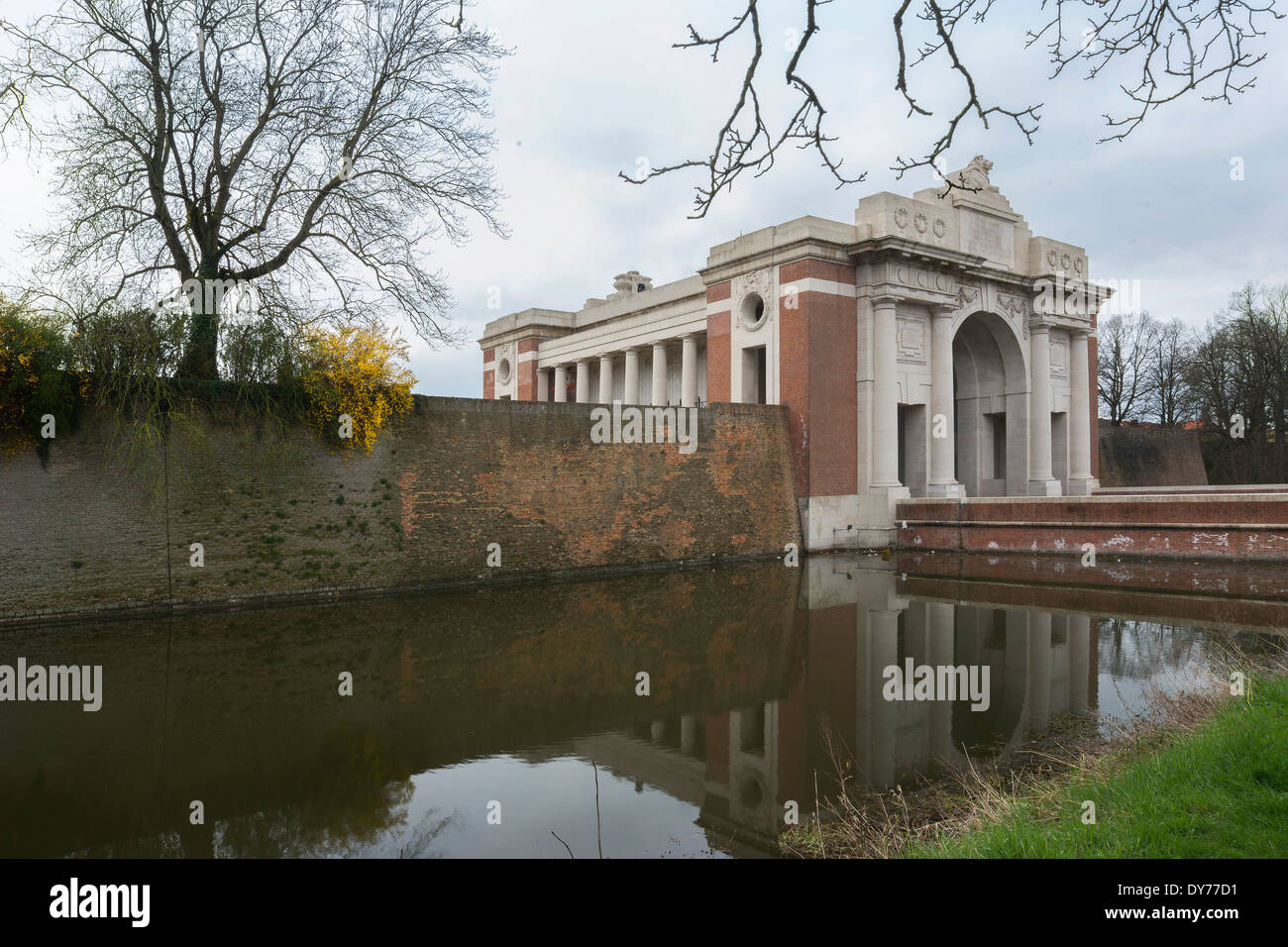 Menin Gate in Ypres, Ieper, Belgium Stock Photo - Alamy