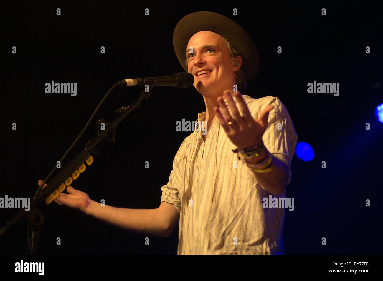 Scottish band Travis performing in Berlin Featuring: Fran Healy,Travis ...